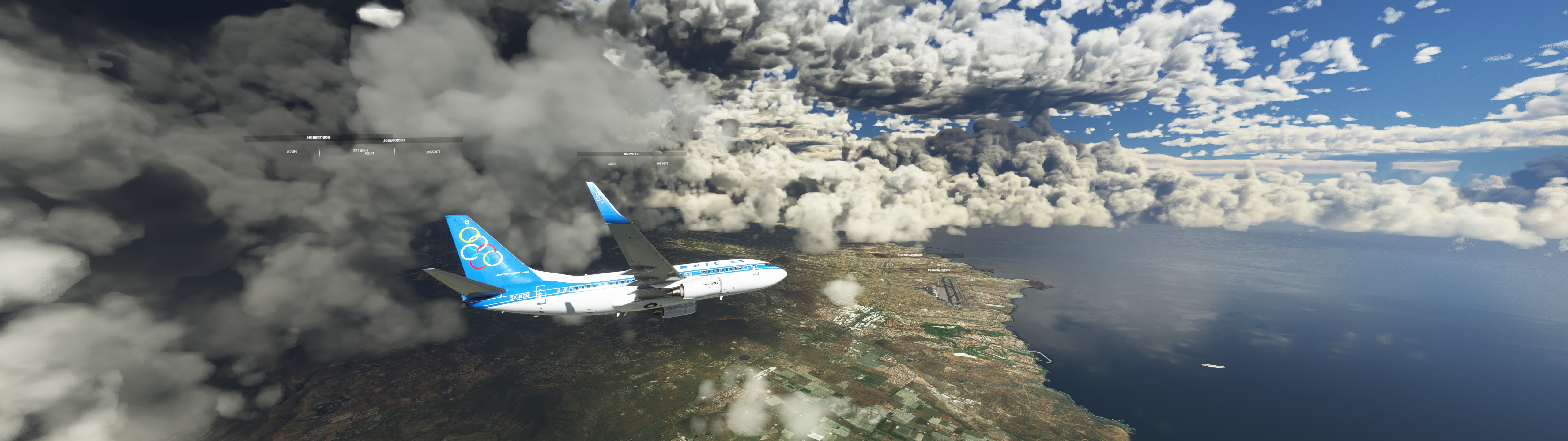 Experiment - mapping simulated flight paths :: David Grierson